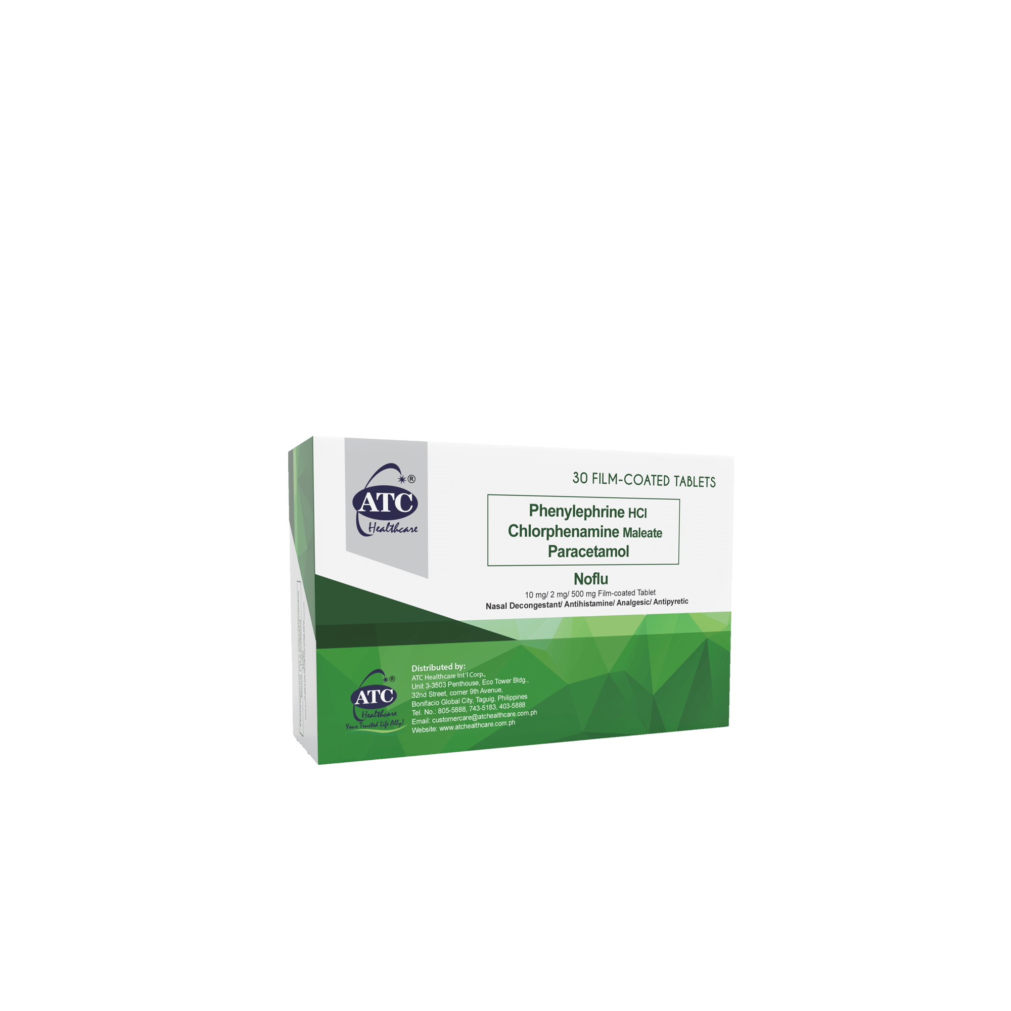 NOFLU Phenylephrine Hydrochloride / Chlorphenamine Maleate ...